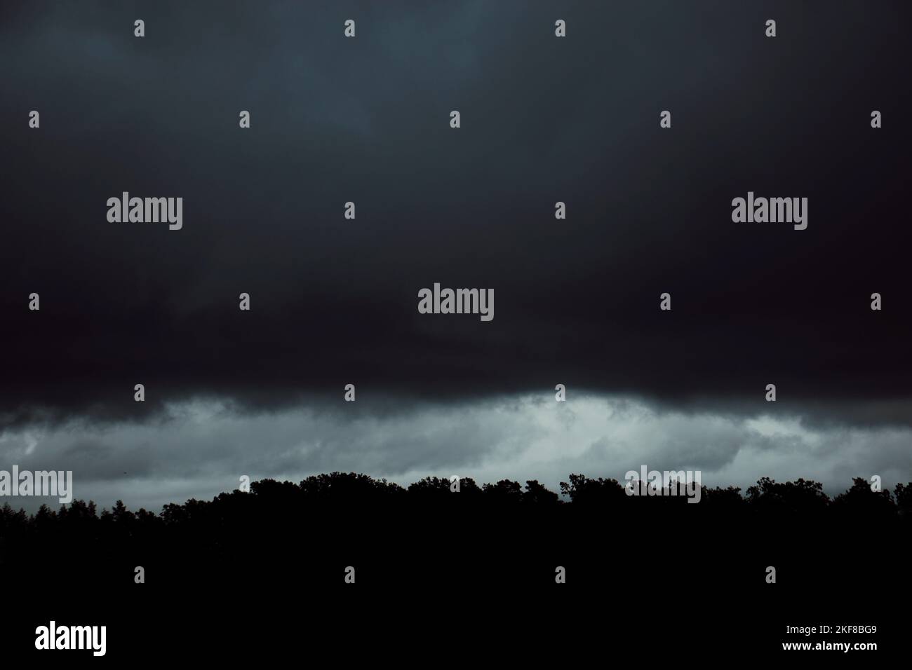 a group of clouds in the sky Stock Photo - Alamy