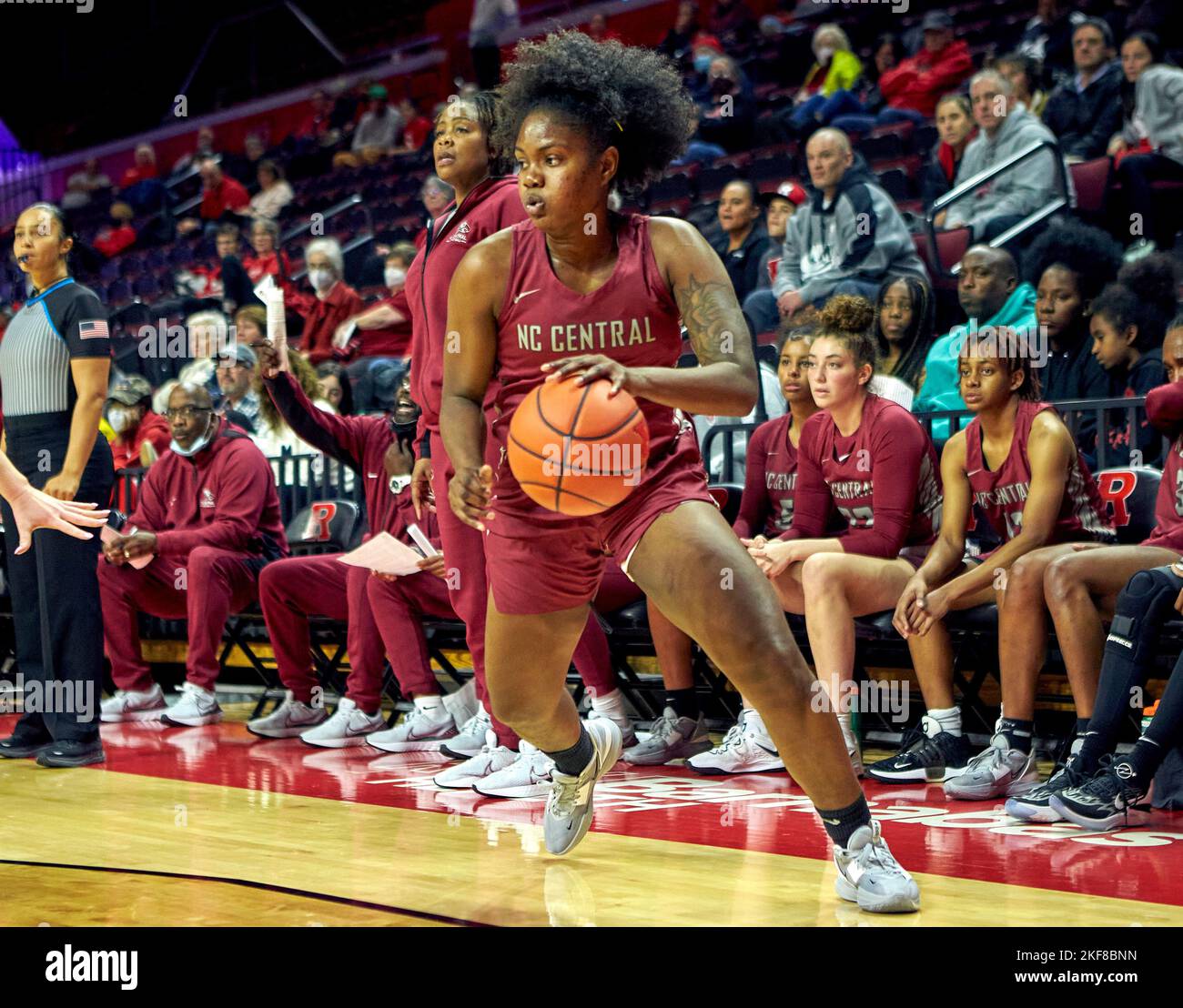 November 16, 2022, Piscataway, New Jersey, USA: North Carolina Central ...