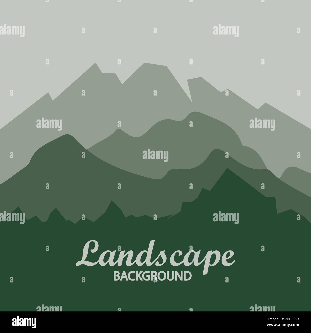 Mountain hills landscape background vector Stock Vector Image & Art - Alamy