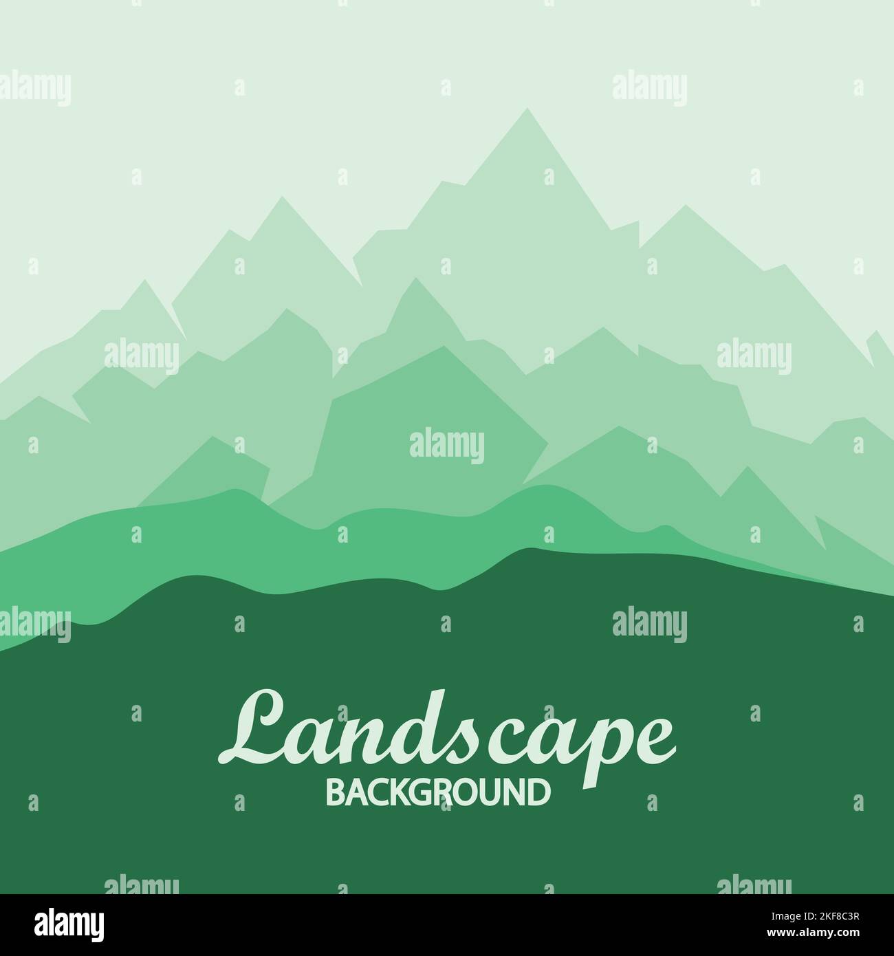 Mountain hills landscape background vector Stock Vector Image & Art - Alamy