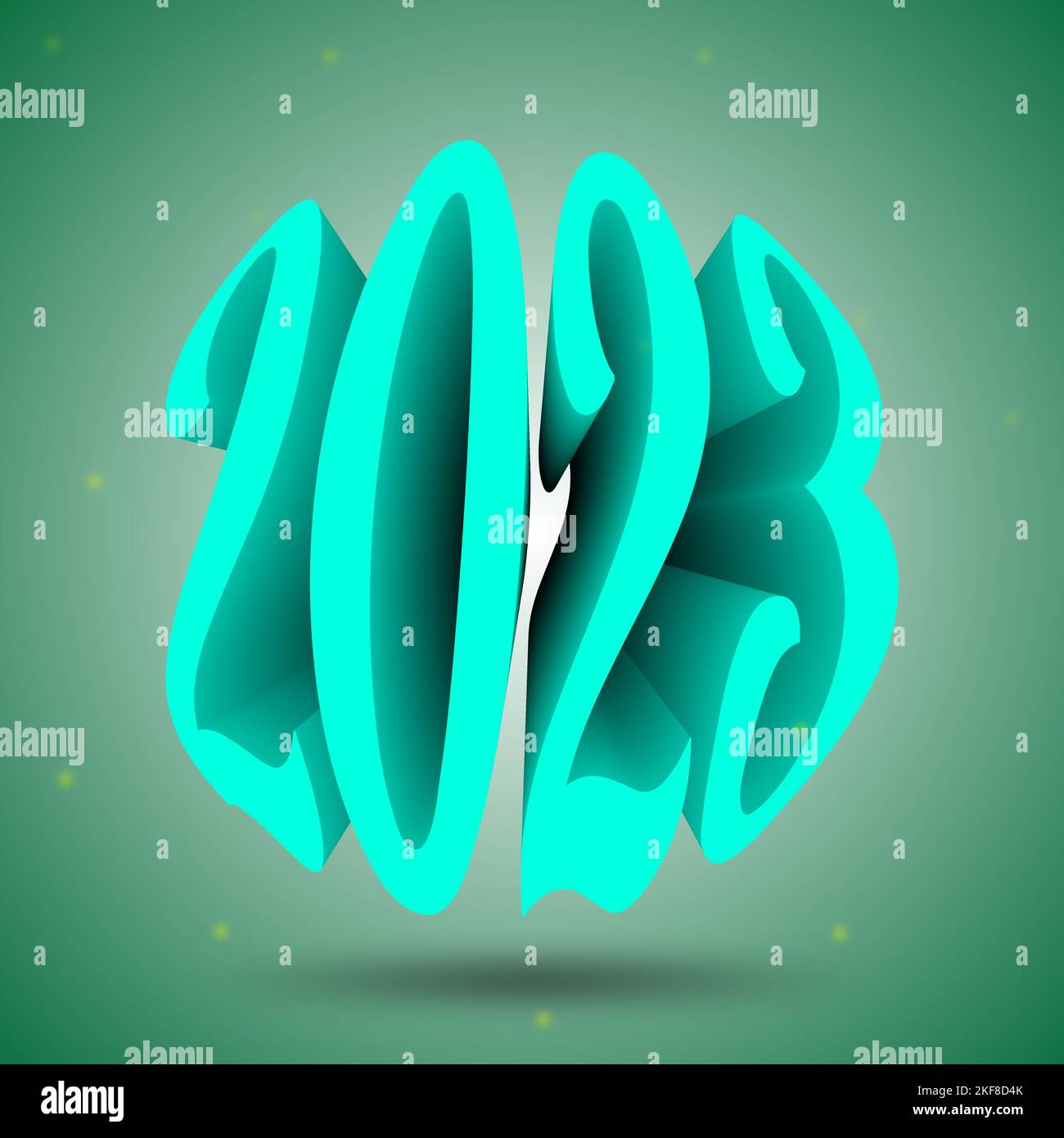 2023 Happy new year design, 2023 happy new year lettering on background ...