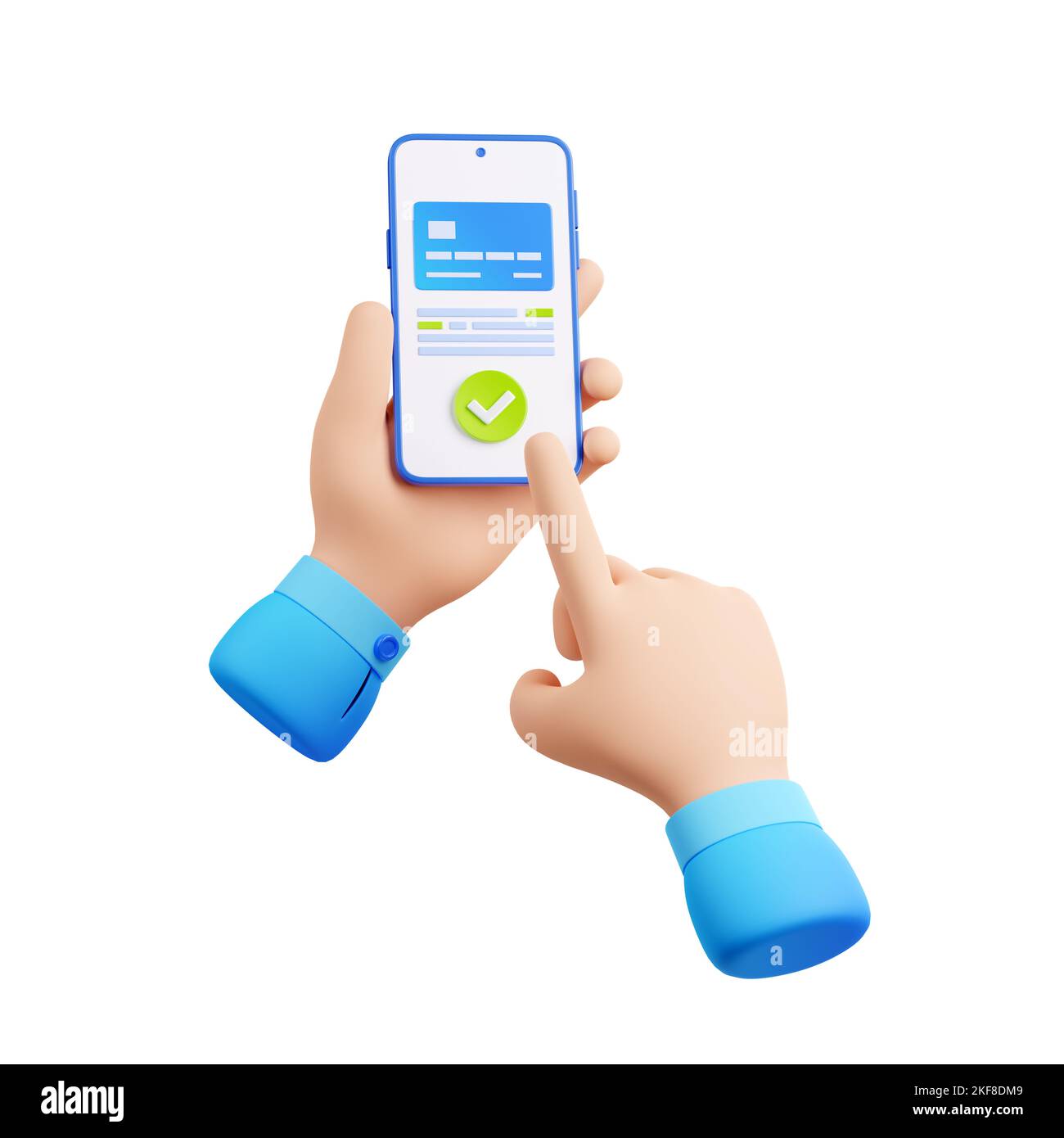 Credit card tick mark icon hi-res stock photography and images - Alamy