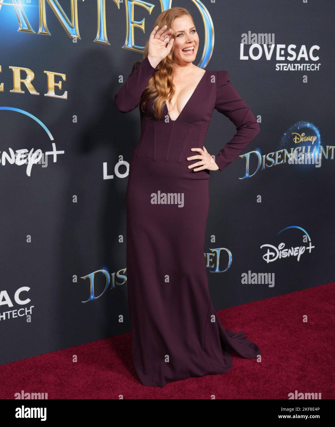 Los Angeles, USA. 16th Nov, 2022. Amy Adams arrives at the Disney's ...