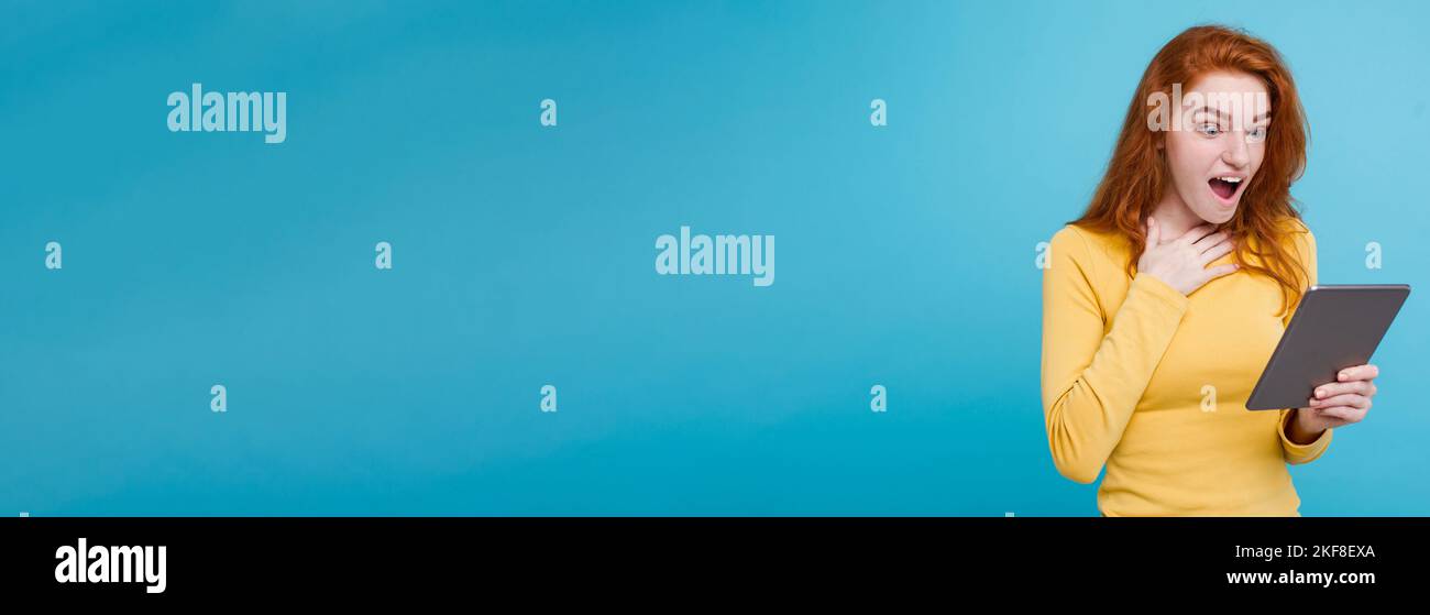 People and Technology Concept - Close up Portrait young beautiful ...