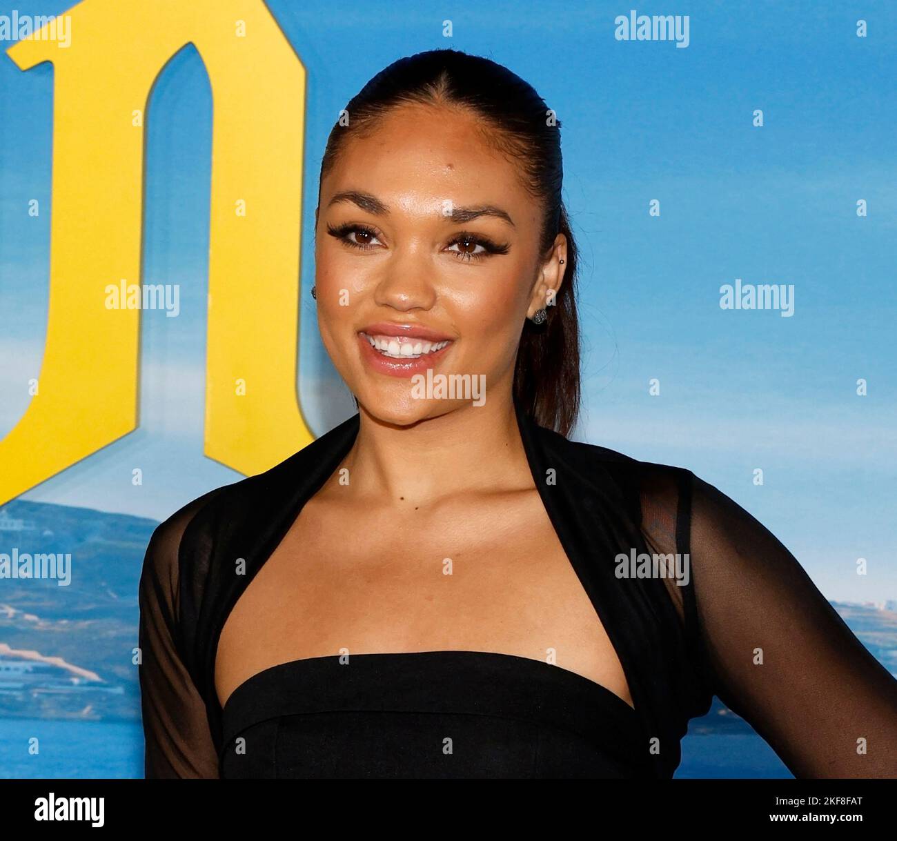 Los Angeles, CA, - Nov 14, 2022: Savoy Bailey arrives at the Premiere ...