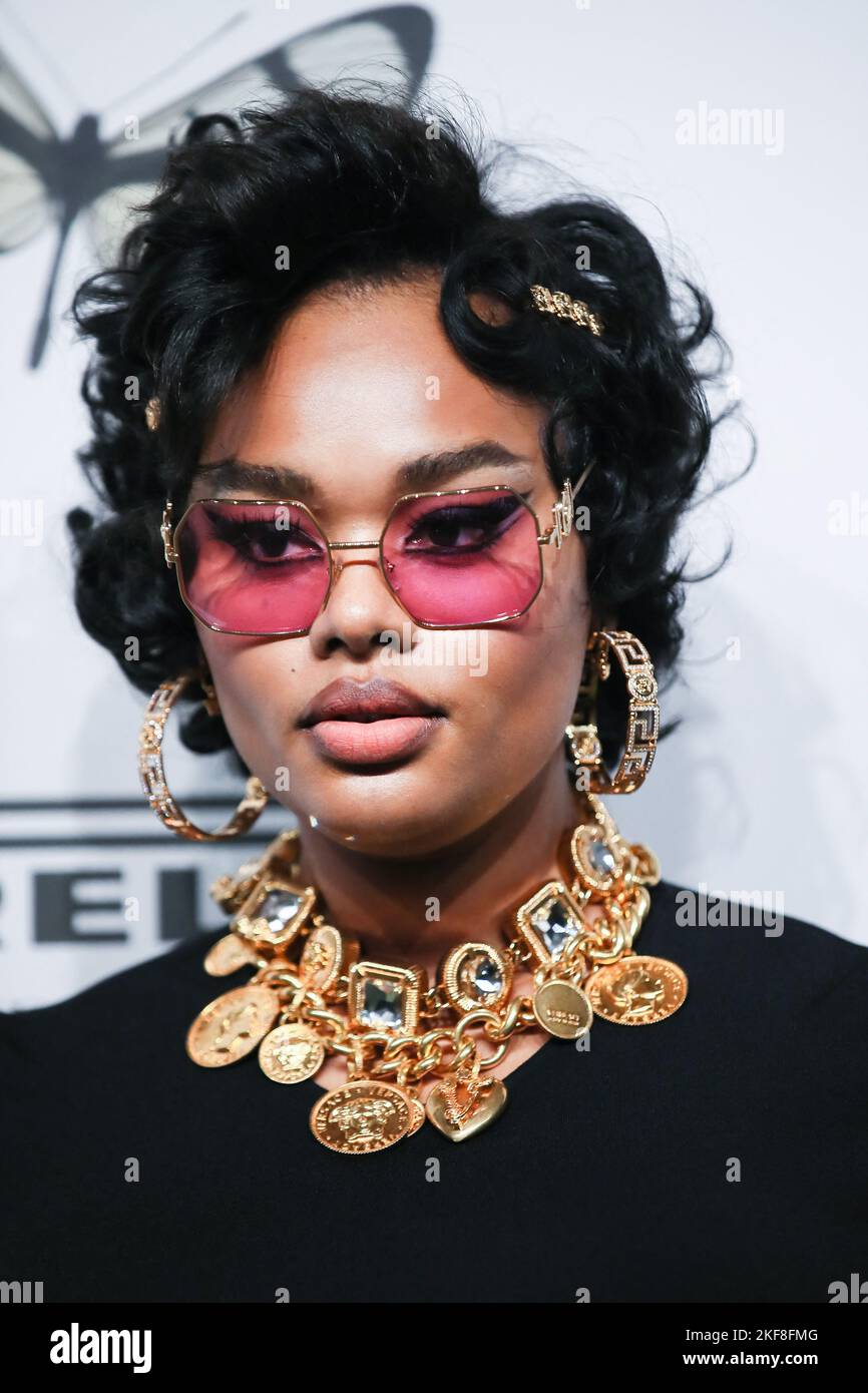 Milan, Italy. November 16, 2022, Precious Lee attends the Calendario ...