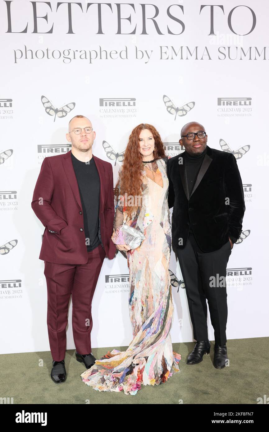 Milan, Italy. November 16, 2022, lec Maxwell, Emma Summerton, Edward ...