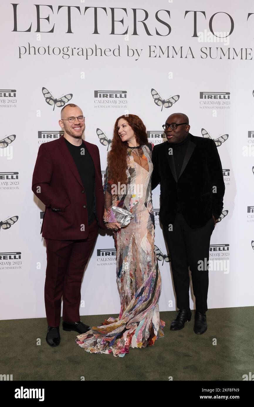 Milan, Italy. November 16, 2022, lec Maxwell, Emma Summerton, Edward ...