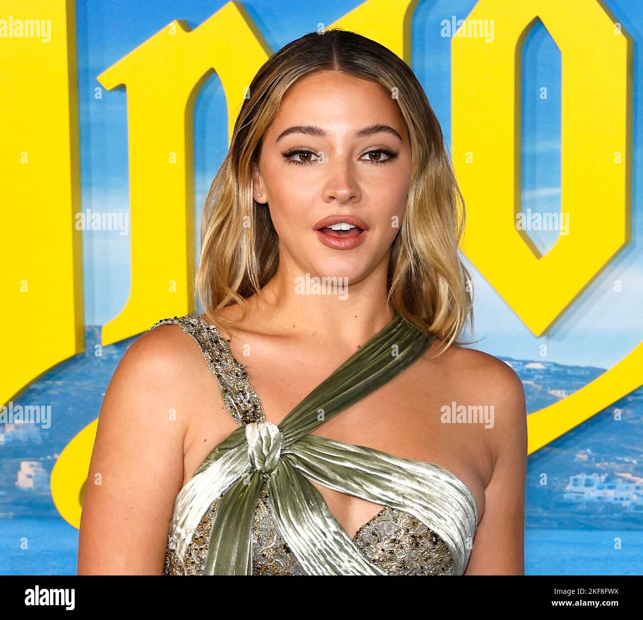 Los Angeles, CA, - Nov 14, 2022: Madelyn Cline arrives at the Premiere ...