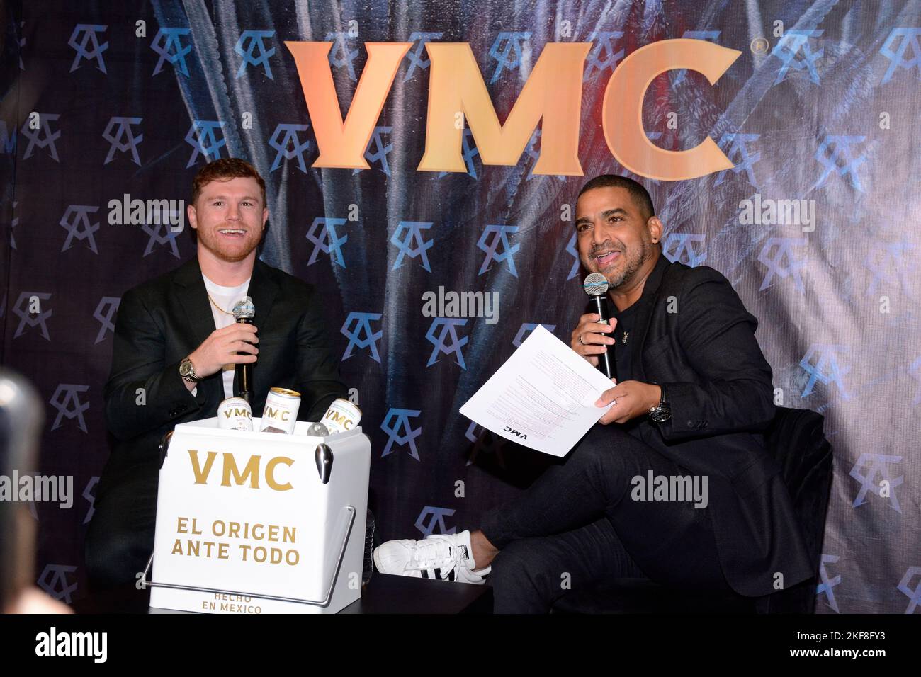 November 16, 2022 in Mexico City, Mexico: Boxer Saul Alvarez 'El Canelo ...