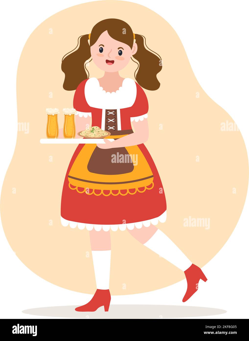 German Food Restaurant with Collection of Delicious Cuisine Traditional ...