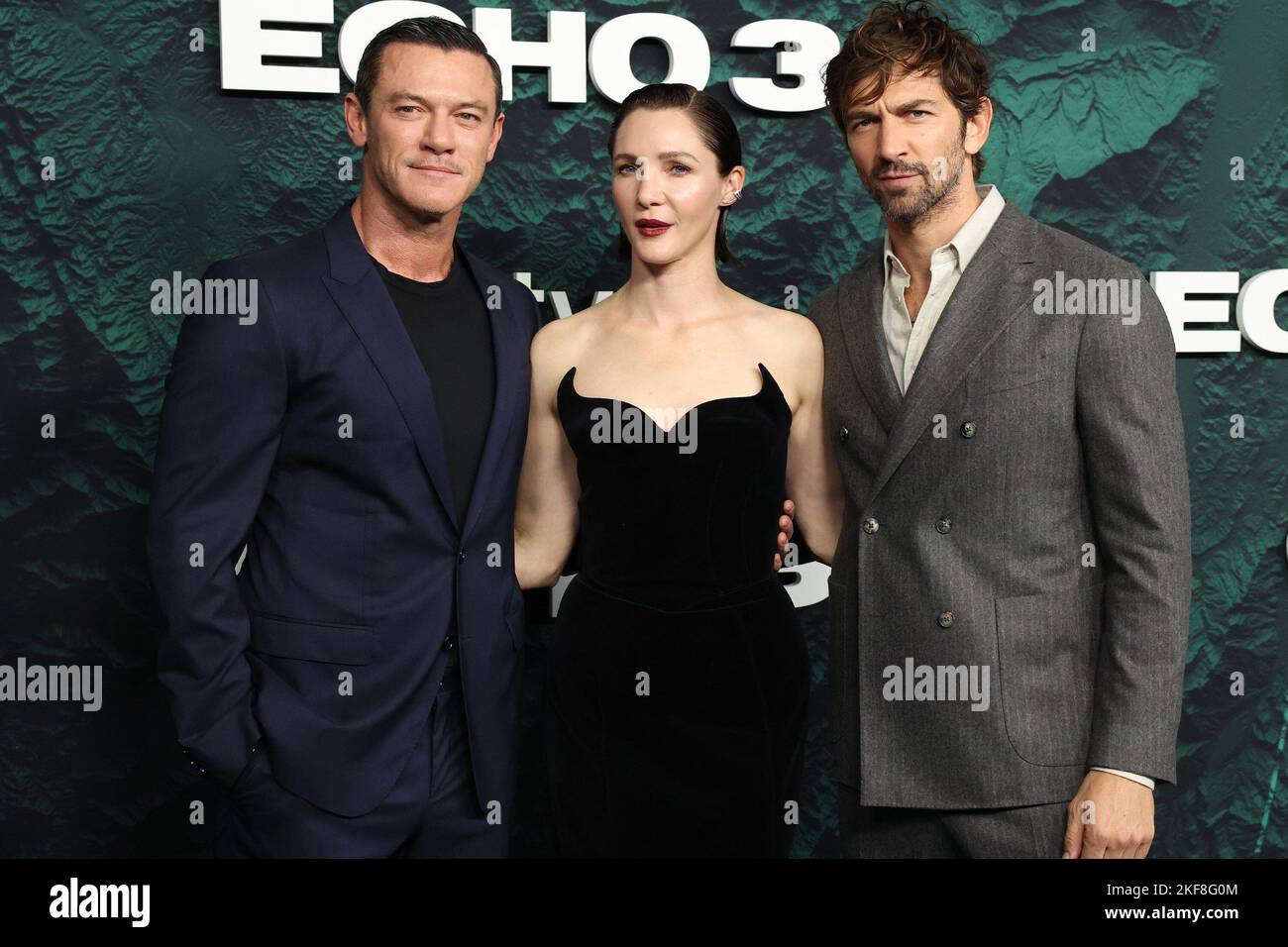 New York, NY, USA. 16th Nov, 2022. Luke Evans, Jessica Ann Collins ...