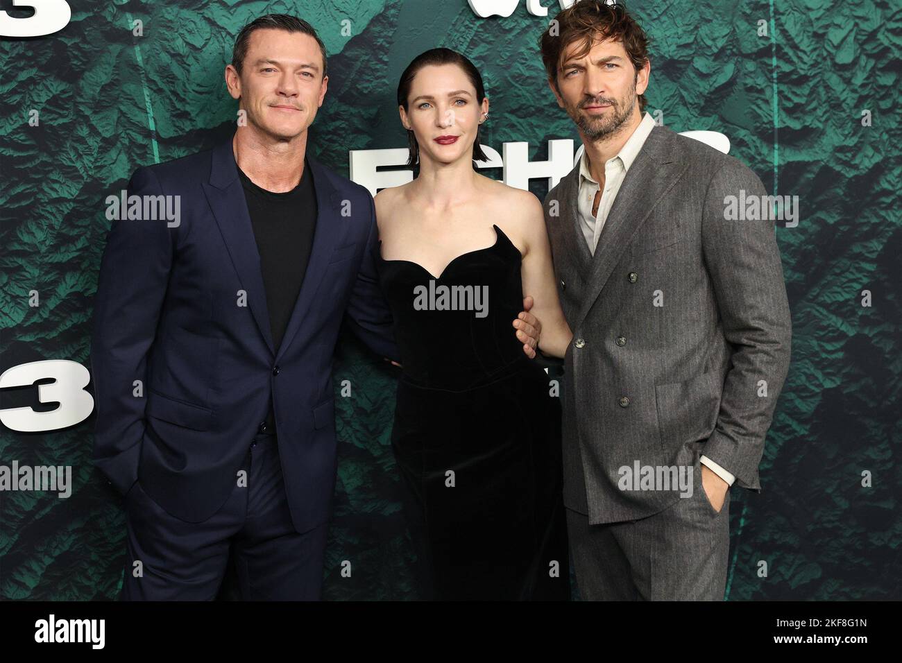 New York, NY, USA. 16th Nov, 2022. Luke Evans, Jessica Ann Collins ...