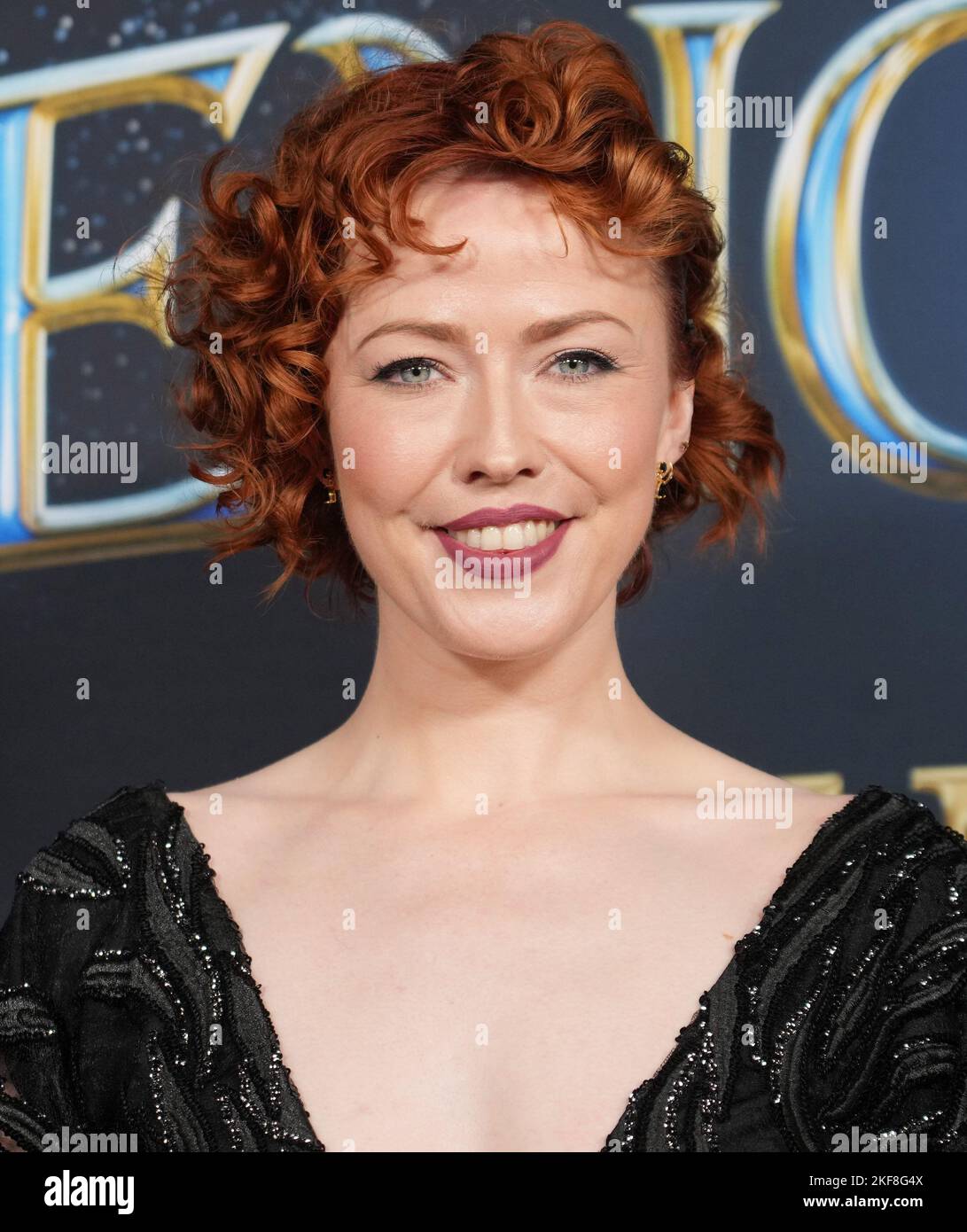 Ingrid Werner arrives at the Disney's DISENCHANTED Premiere held at the ...