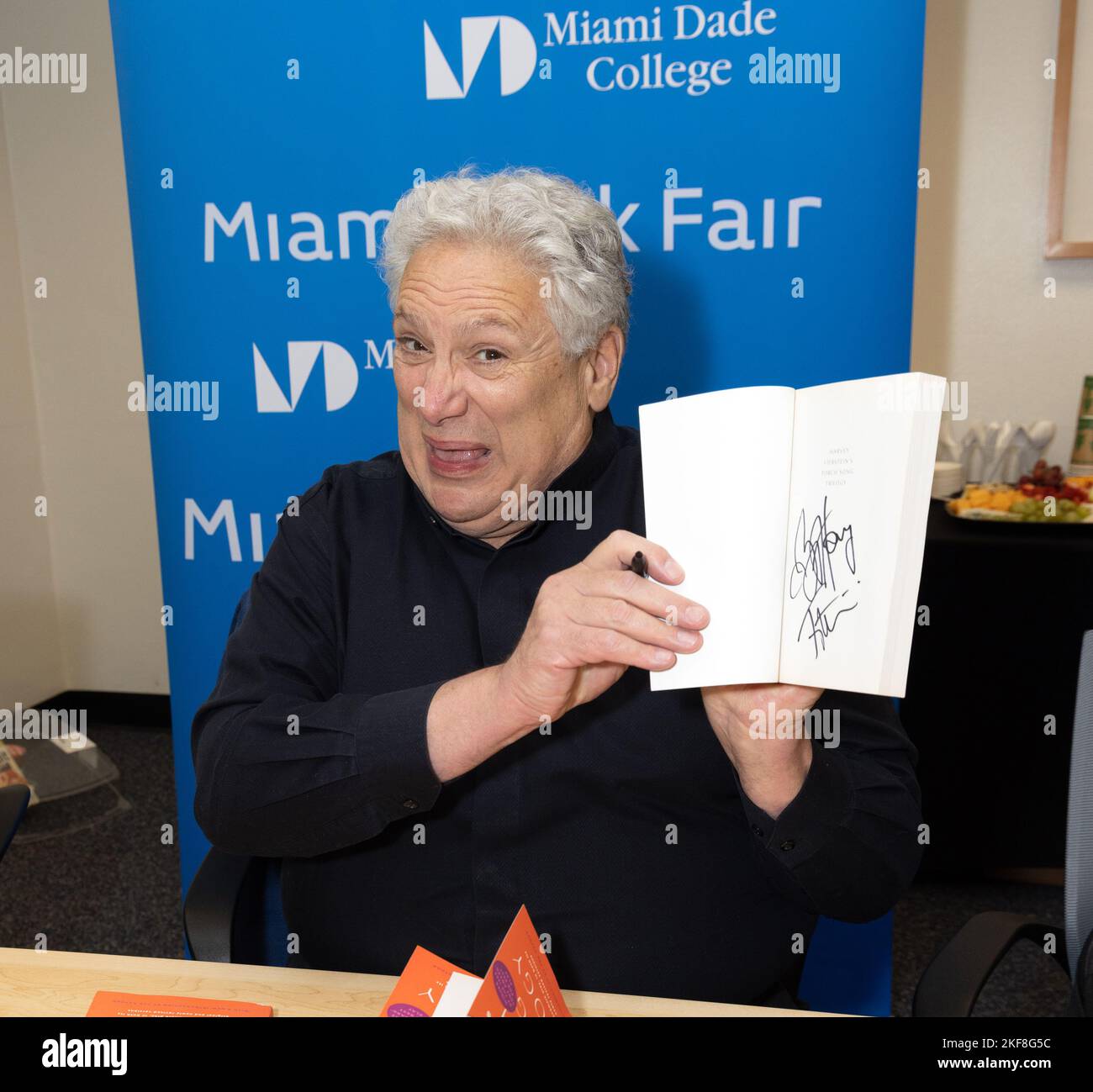 MIAMI, FL - NOV 16: Harvey Fierstein is seen during a conversation with ...