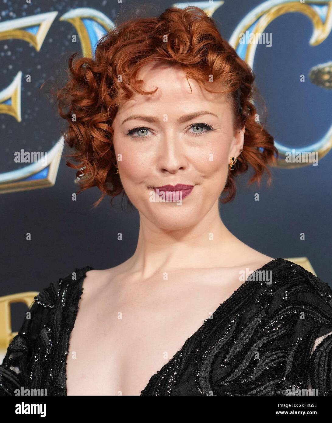 Ingrid Werner arrives at the Disney's DISENCHANTED Premiere held at the ...