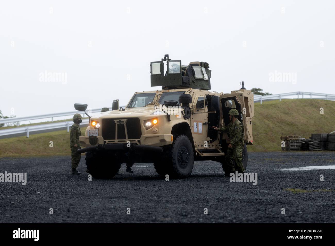 U.S. Marines with 3d Transportation Battalion, Combat Logistics ...