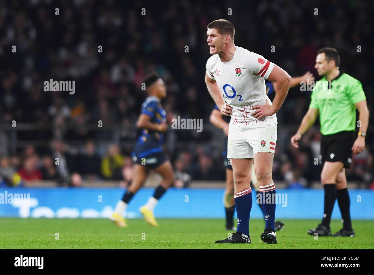 London, UK. 12th Nov, 2022. Owen Farrell (ENG) Rugby : The test match ...