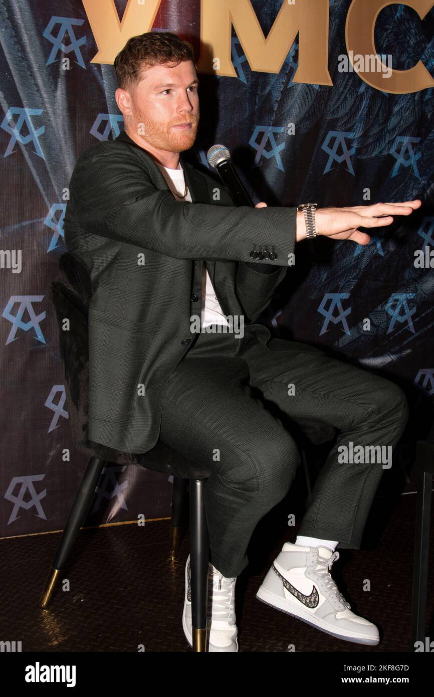 Mexico City, Mexico City, MEXICO. 16th Nov, 2022. The Mexican boxer ...