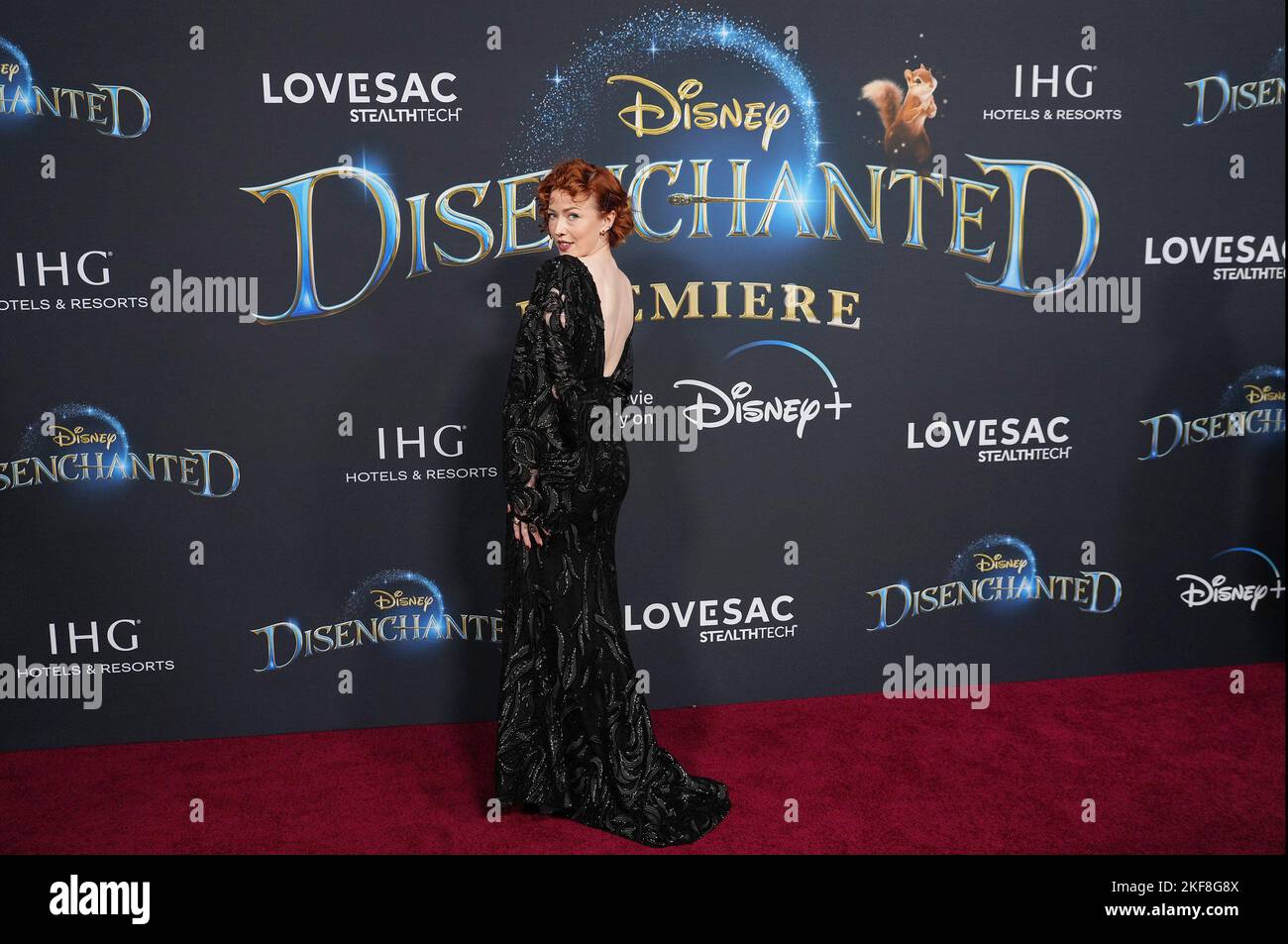 Los Angeles, USA. 16th Nov, 2022. Ingrid Werner arrives at the Disney's ...