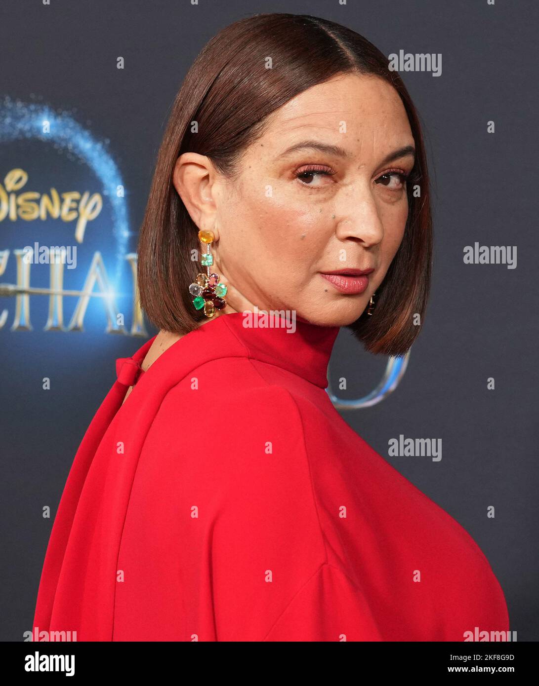 Maya Rudolph arrives at the Disney's DISENCHANTED Premiere held at the ...