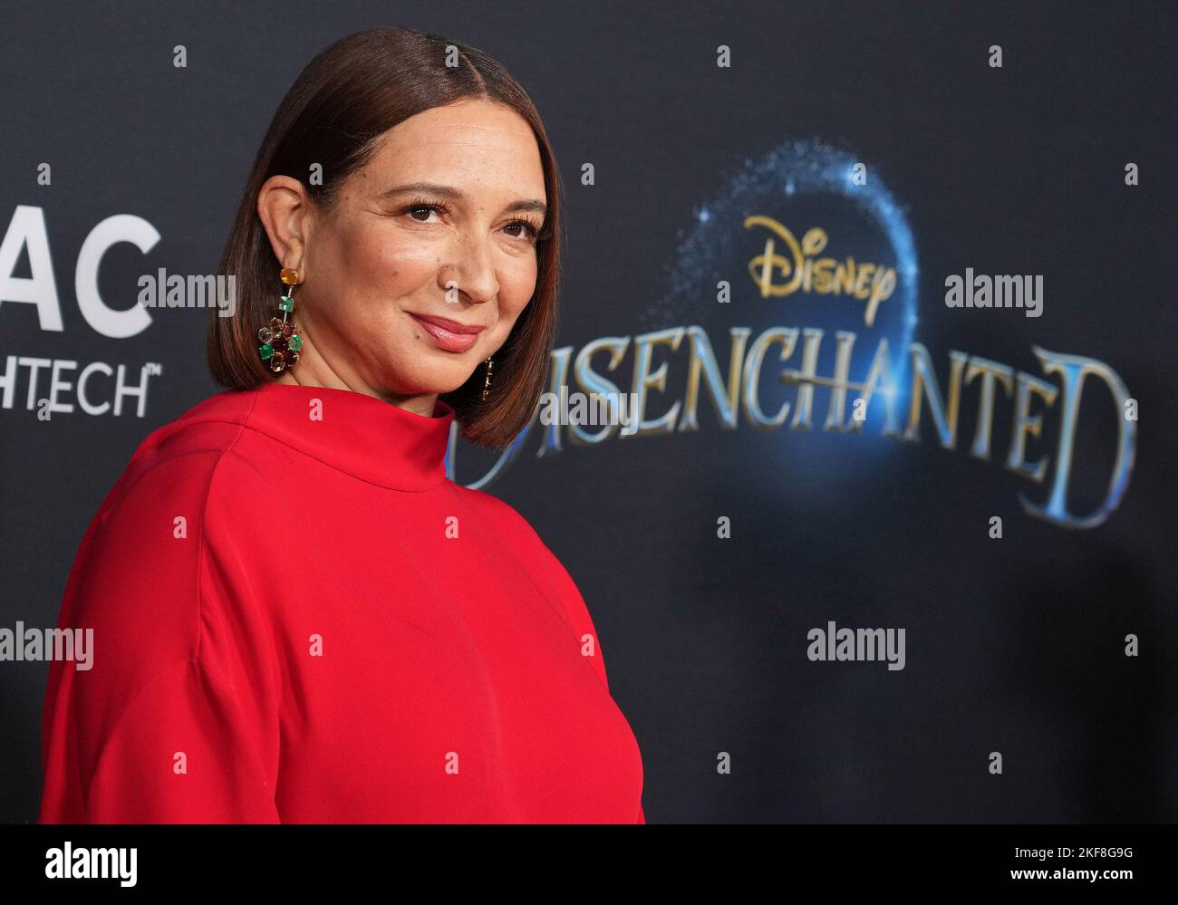 Los Angeles, USA. 16th Nov, 2022. Maya Rudolph arrives at the Disney's ...