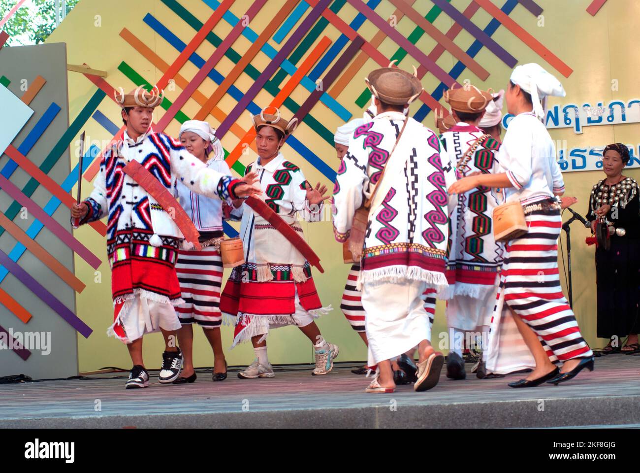 Ethnic kachin woman national dress hi-res stock photography and images ...