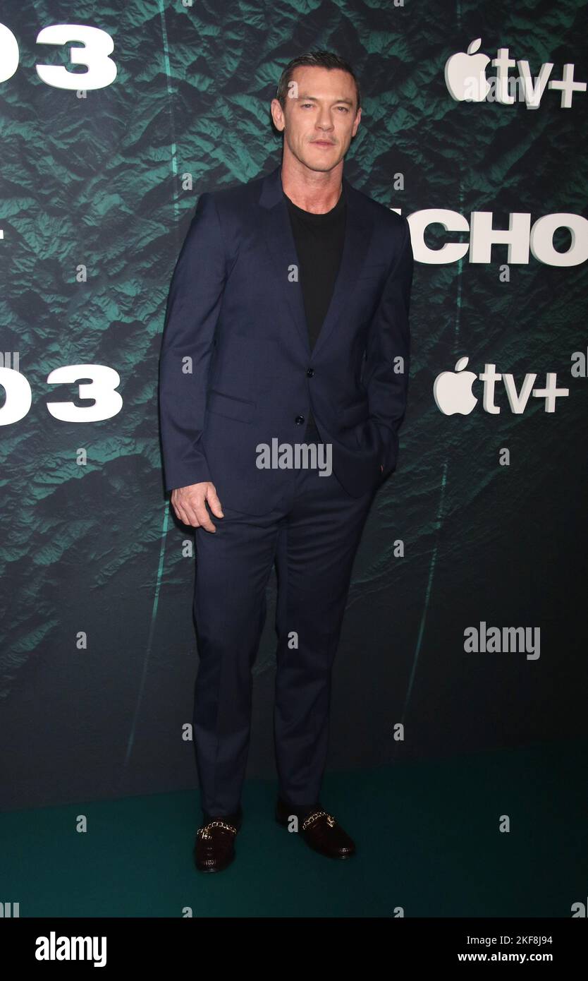New York, NY, USA. 16th Nov, 2022. Luke Evans at the Apple TV Echo 3 ...