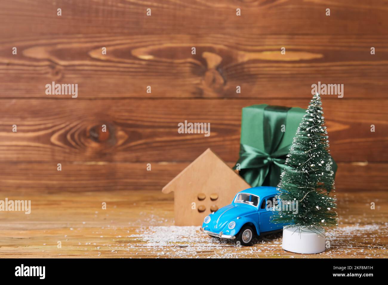 Figure house tree car hi-res stock photography and images - Alamy
