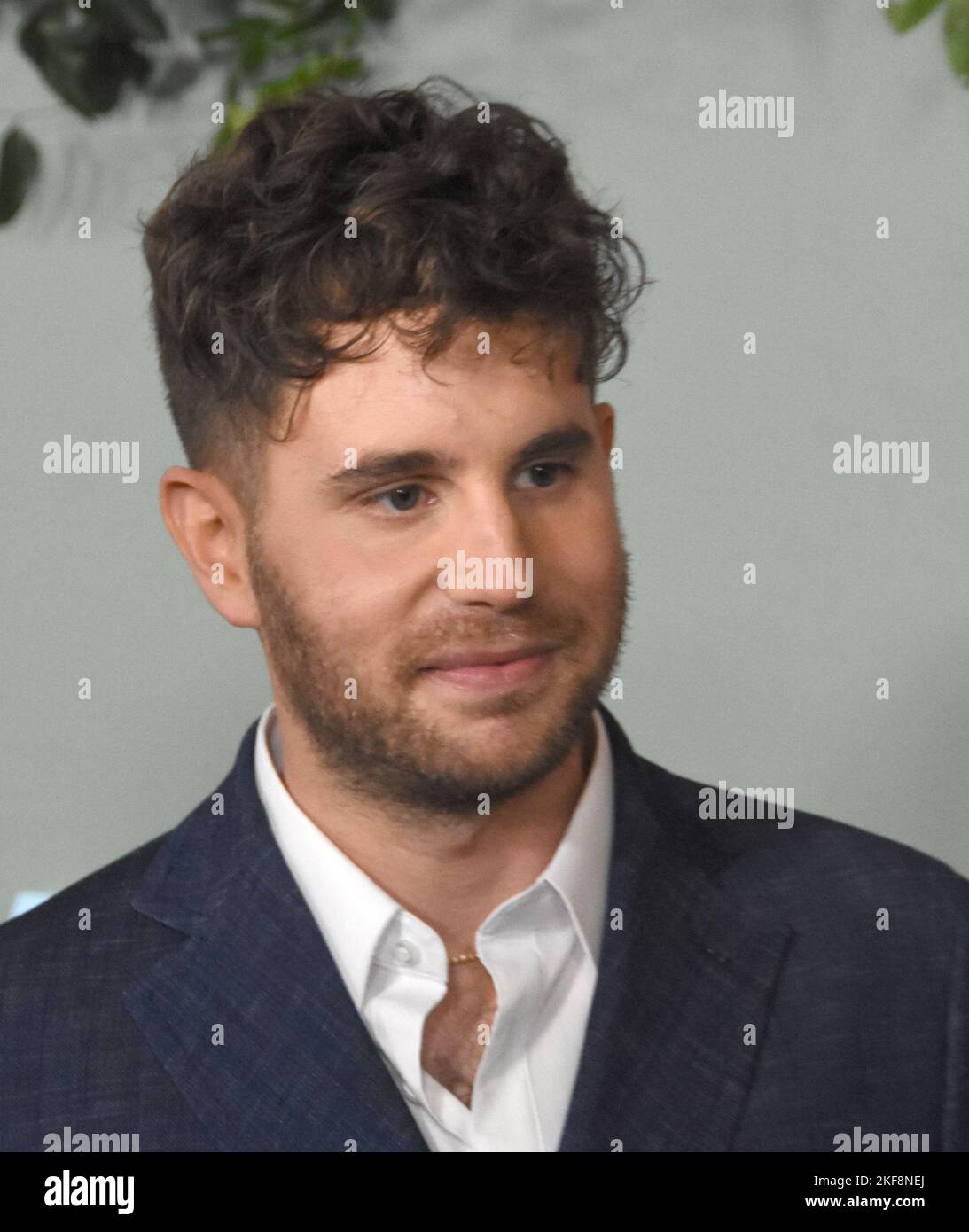 Los Angeles, California, USA 16th November 2022 Actor/singer Ben Platt ...