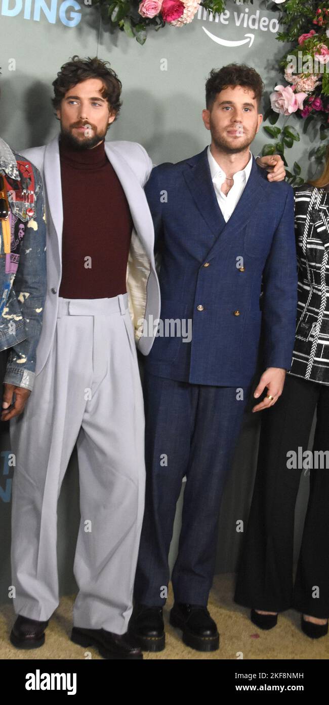 Los Angeles, California, USA 16th November 2022 Actor Dustin Milligan ...