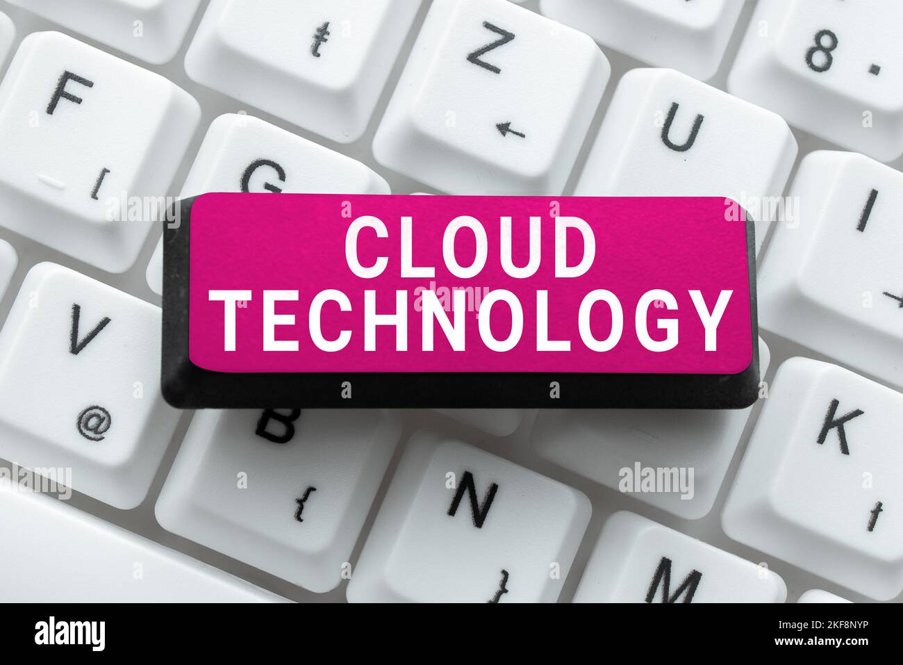 Text showing inspiration Cloud Technology, Internet Concept on demand ...