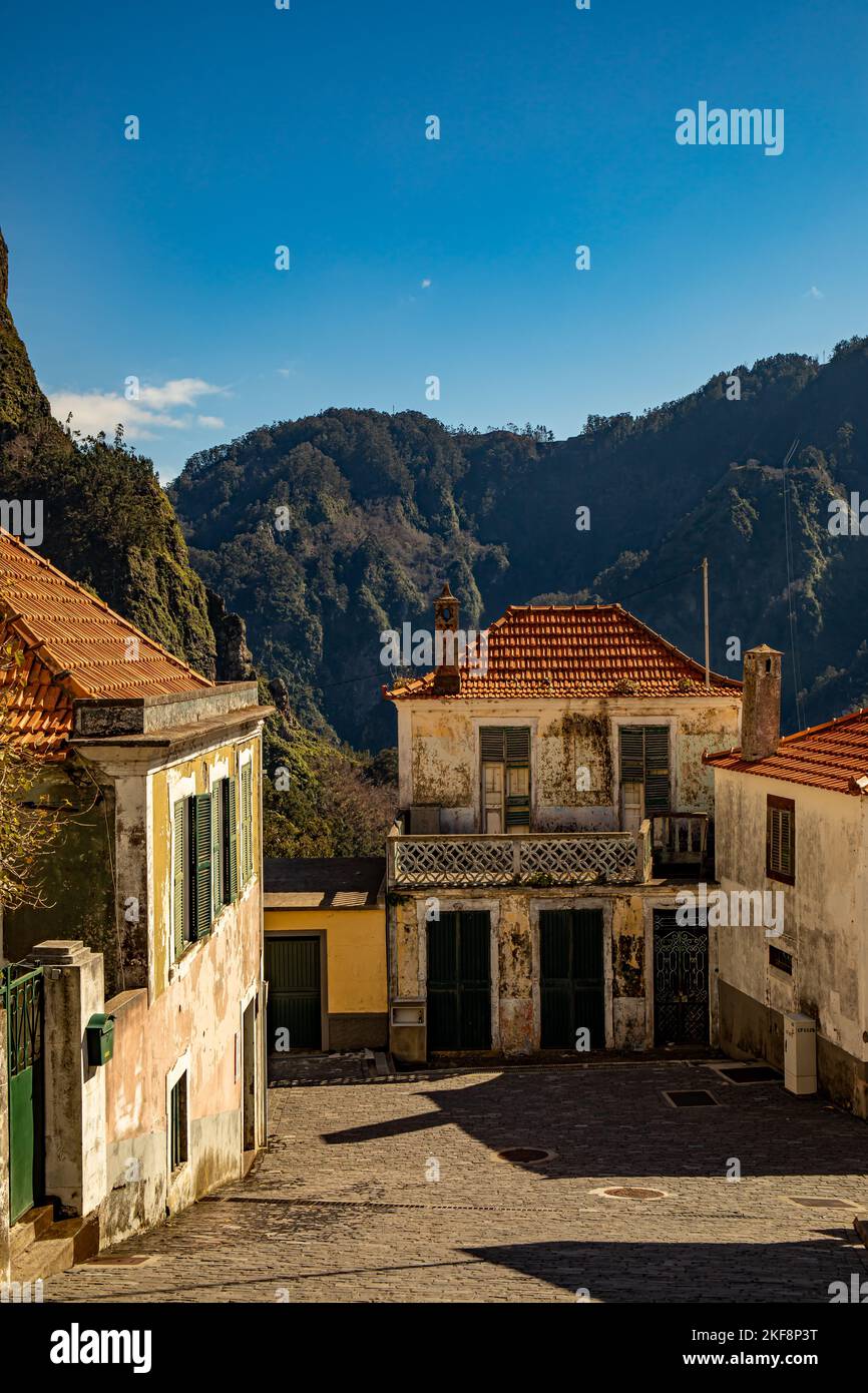 Valley of the Nuns, Maderia, Portugal Stock Photo - Alamy