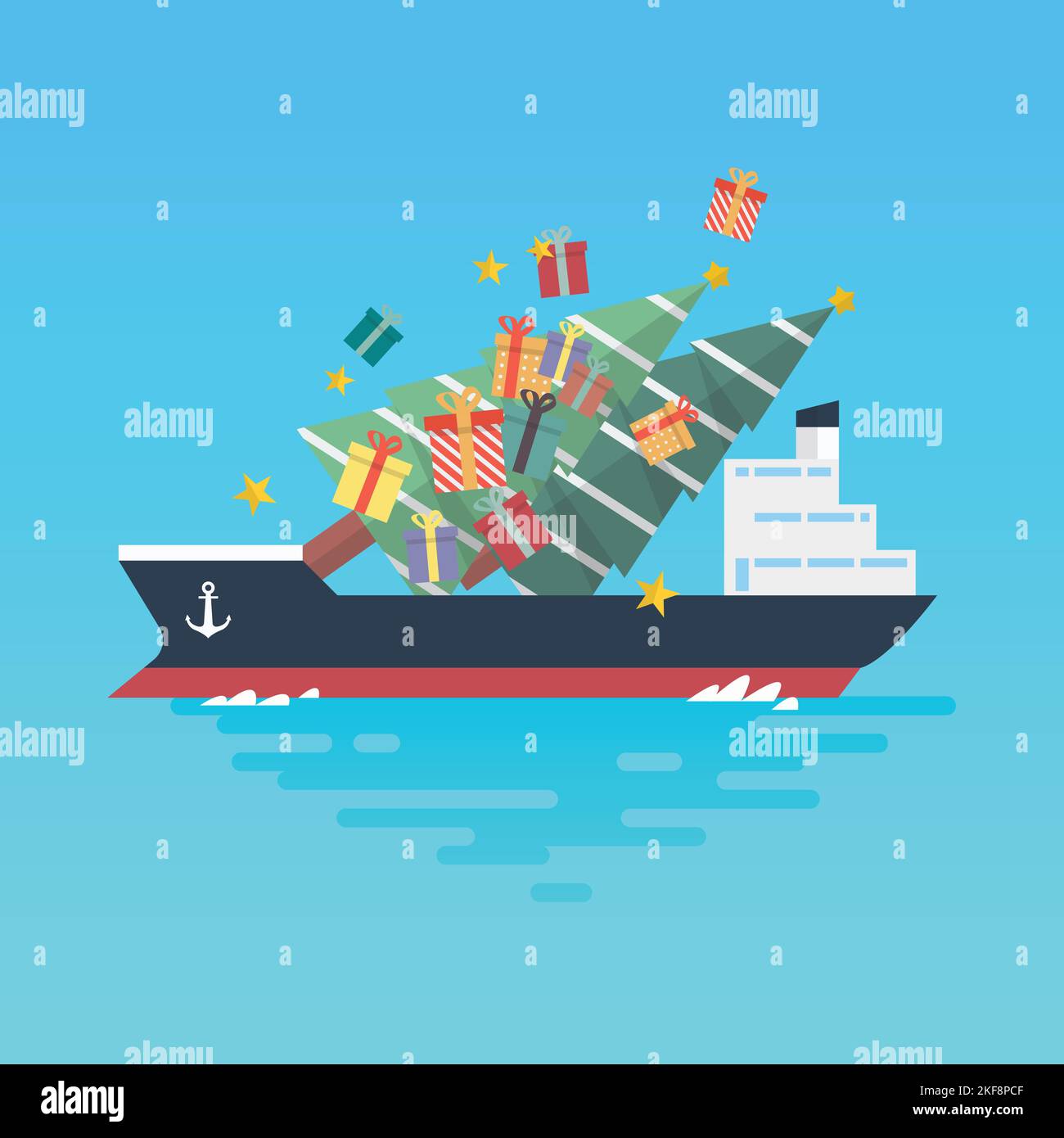 Pier season boat Stock Vector Images - Alamy