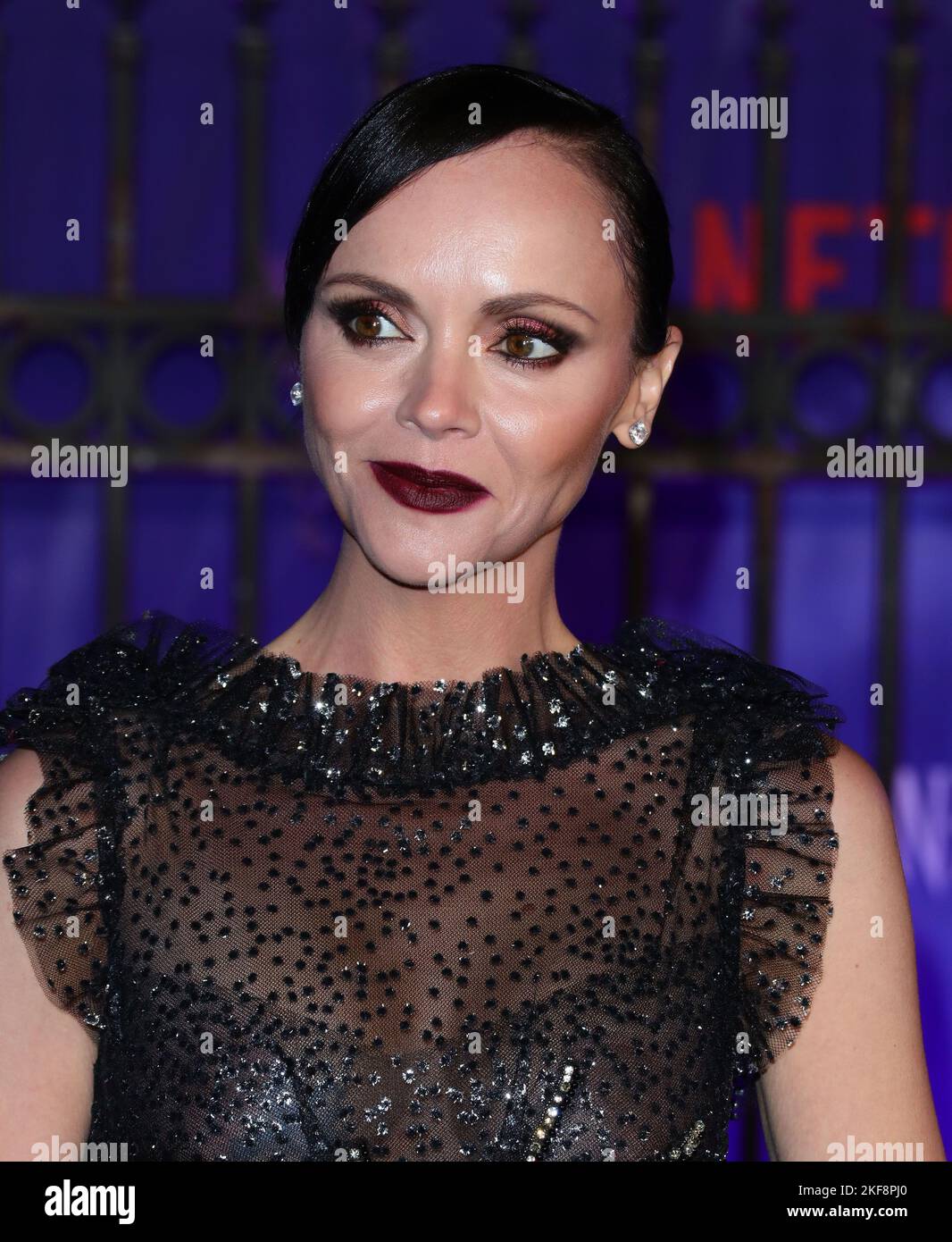 Christina Ricci arrives at Netflix WEDNESDAY Premiere Event held at ...