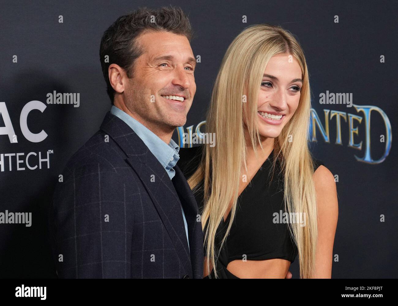 (L-R) Patrick Dempsey and Talula Fyfe Dempsey at the Disney's ...
