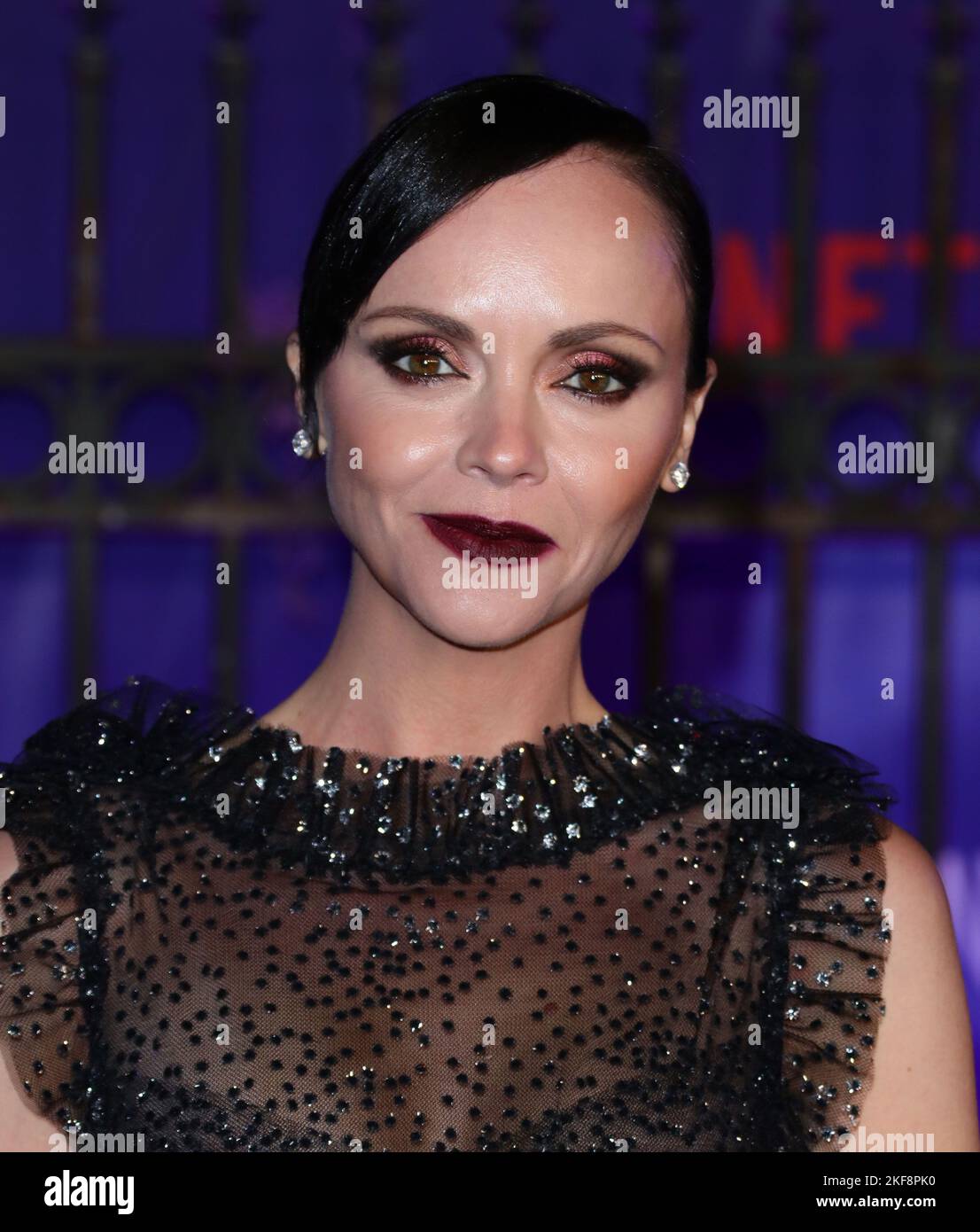 Christina Ricci arrives at Netflix WEDNESDAY Premiere Event held at ...