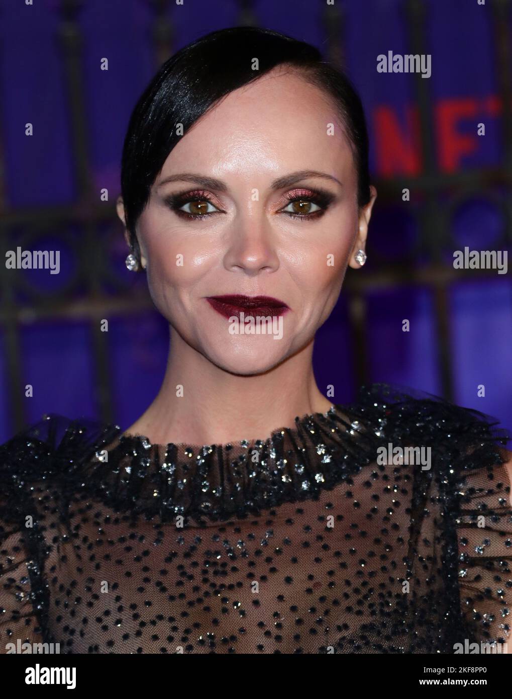 Christina Ricci arrives at Netflix WEDNESDAY Premiere Event held at ...