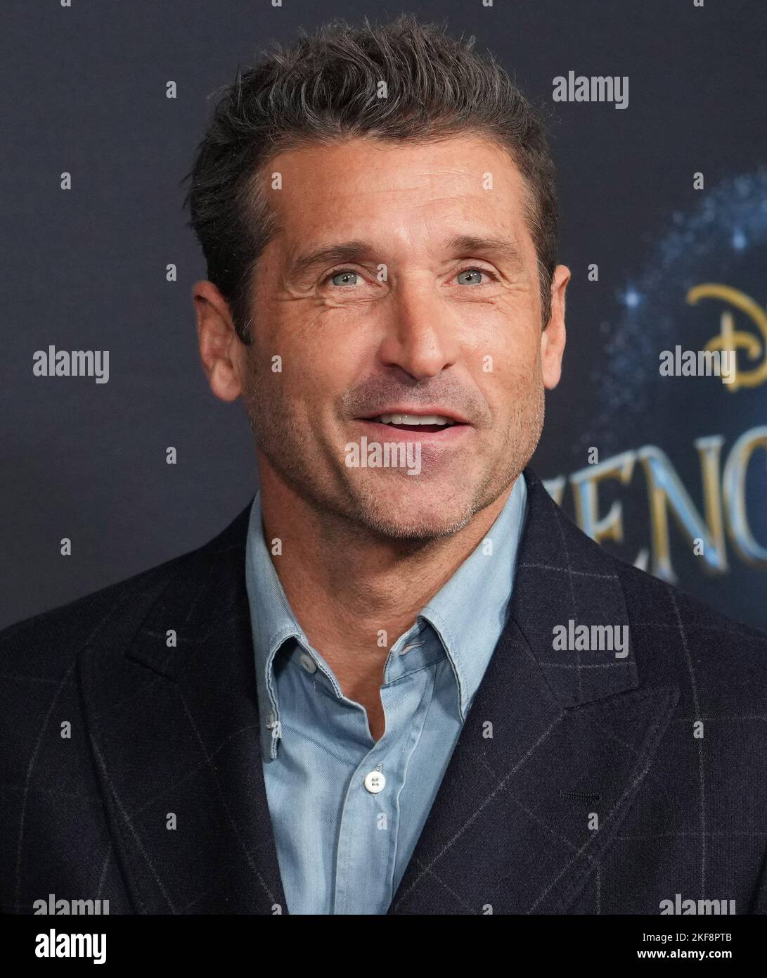 Patrick Dempsey arrives at the Disney's DISENCHANTED Premiere held at ...