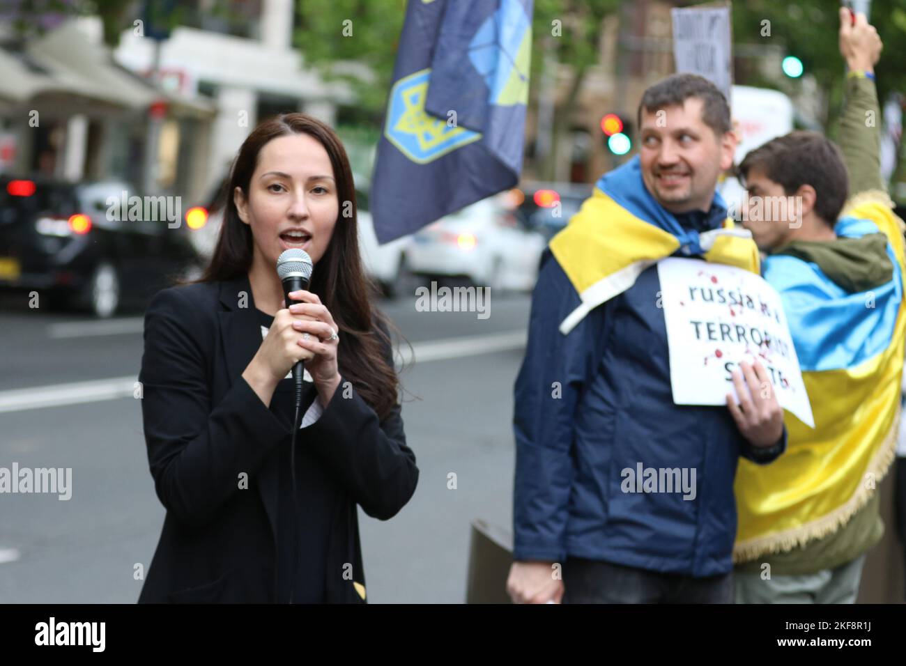 Sydney, Australia. 16th November 2022. Protest organiser statement “On ...