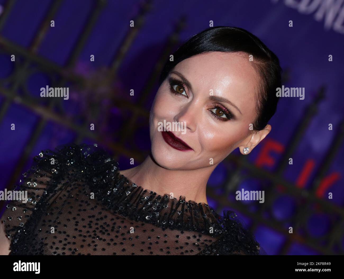 Hollywood, USA. 16th Nov, 2022. Christina Ricci arrives at Netflix ...