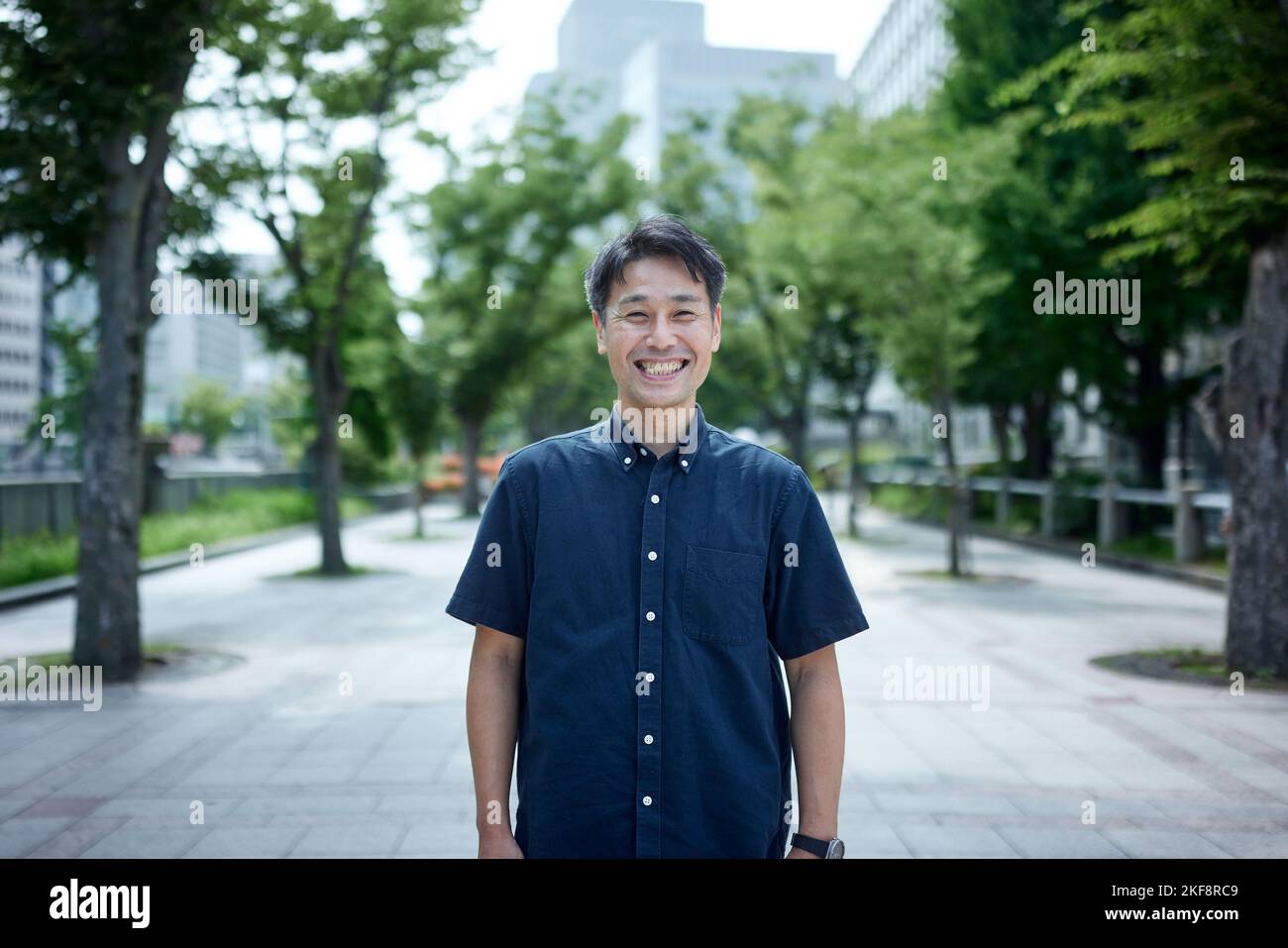 Japanese man portrait Stock Photo - Alamy