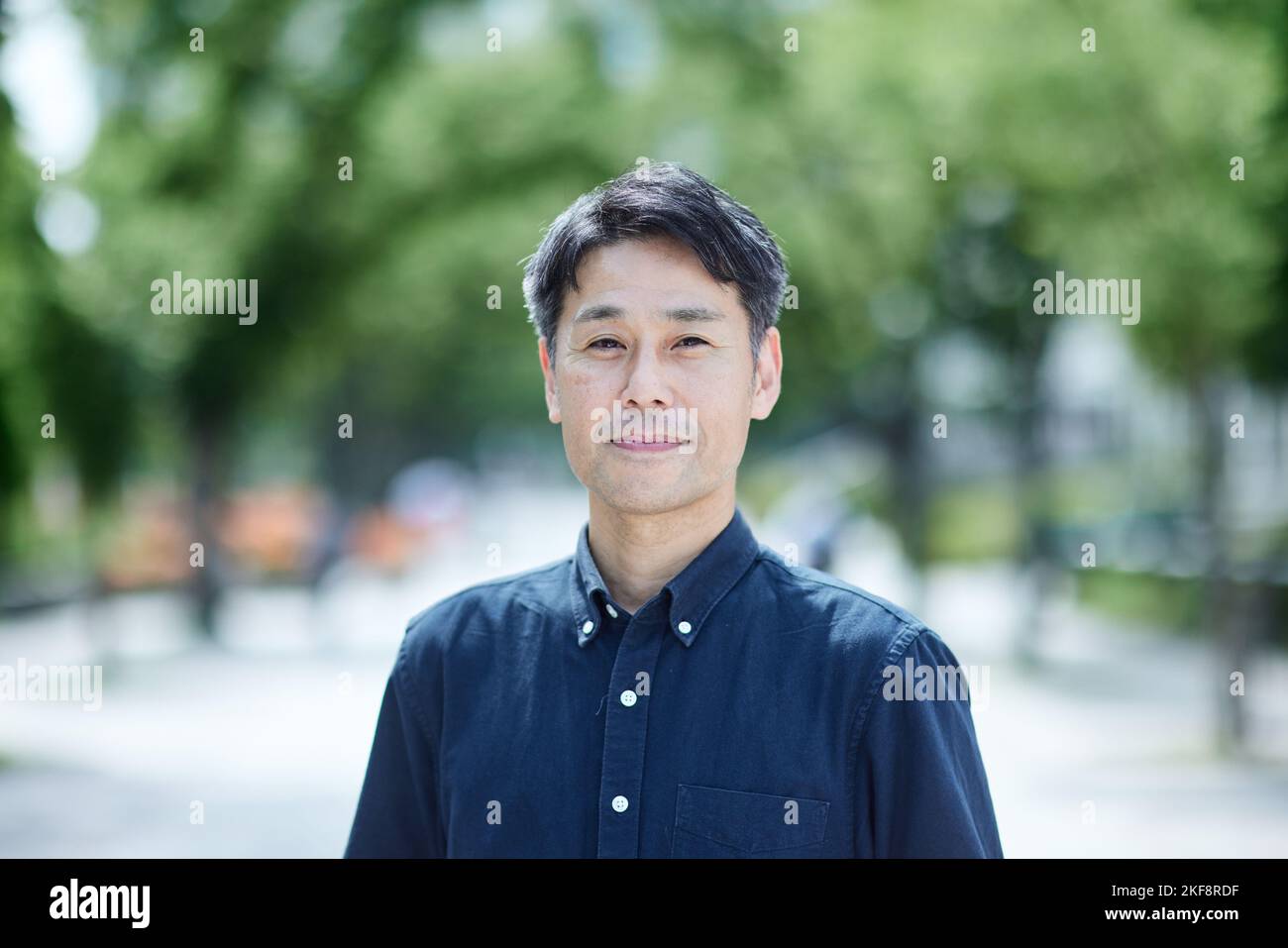 Japanese man portrait Stock Photo - Alamy