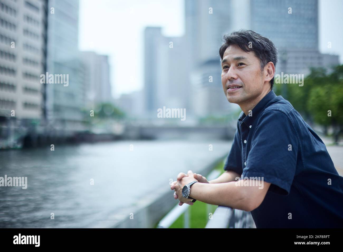 Japanese man portrait Stock Photo - Alamy