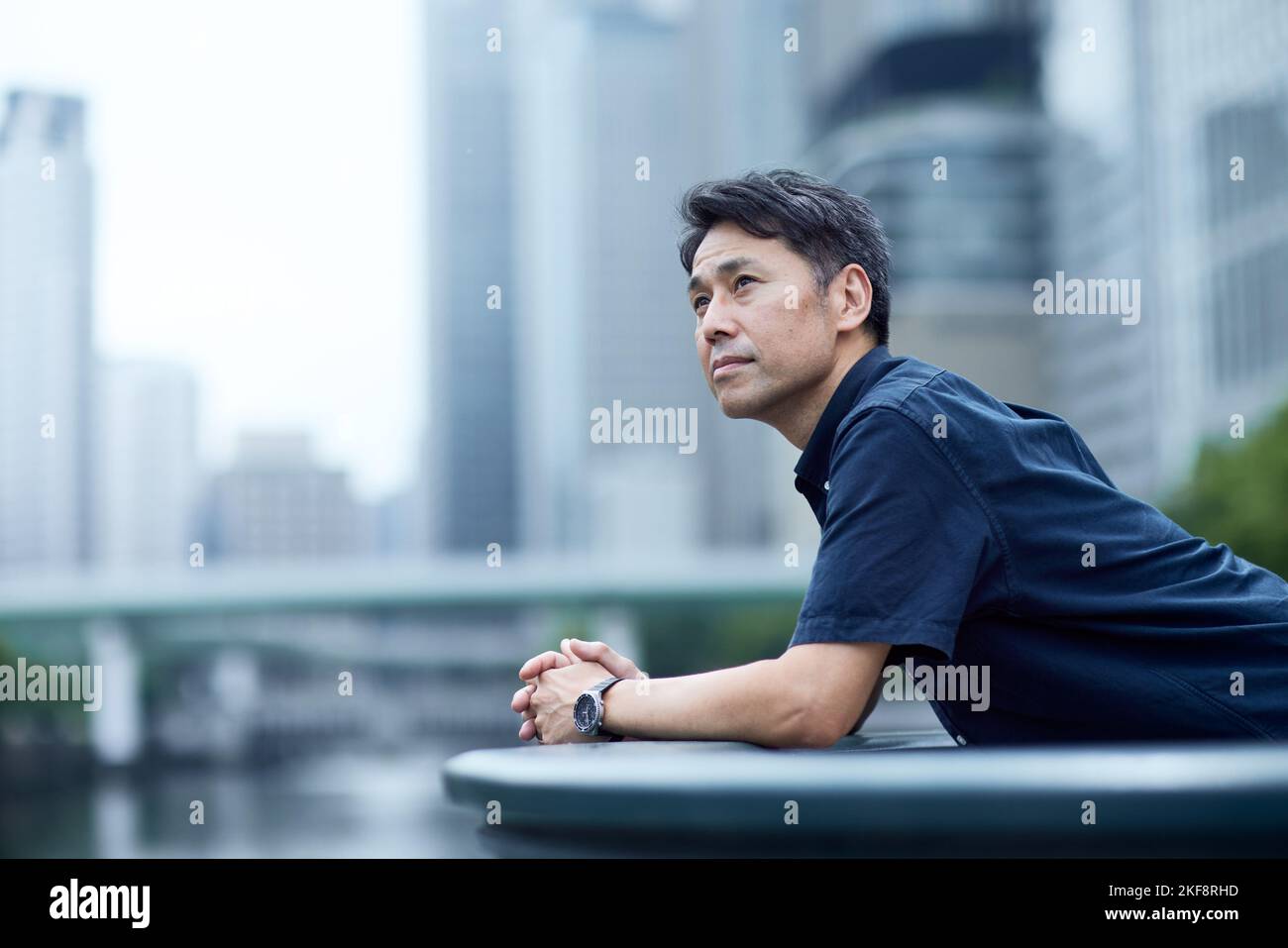 Japanese man portrait Stock Photo - Alamy