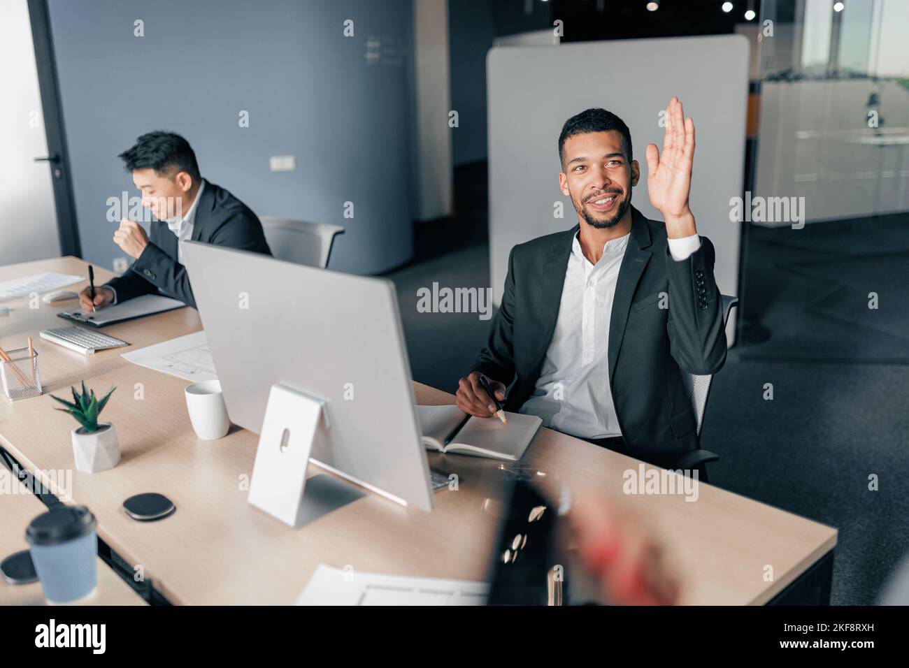Ask for a raise work hi-res stock photography and images - Alamy