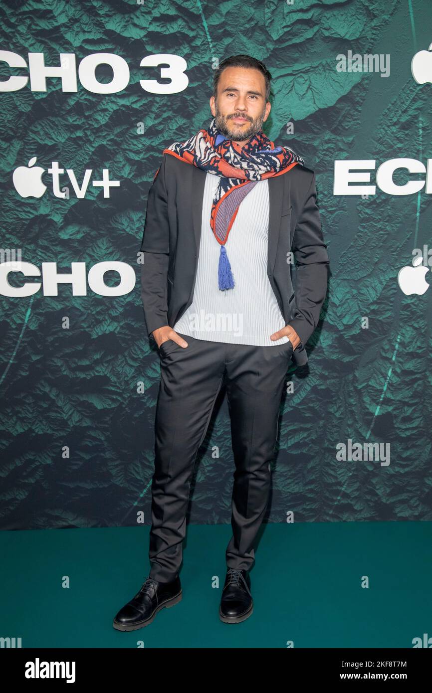 NEW YORK, NEW YORK - NOVEMBER 16: Juan Pablo Raba attends Apple TV+'s ...