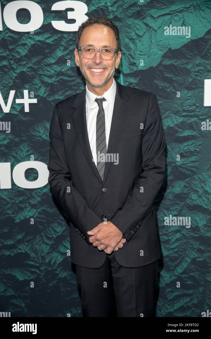 NEW YORK, NEW YORK - NOVEMBER 16: Peter Traugott attends Apple TV+'s ...