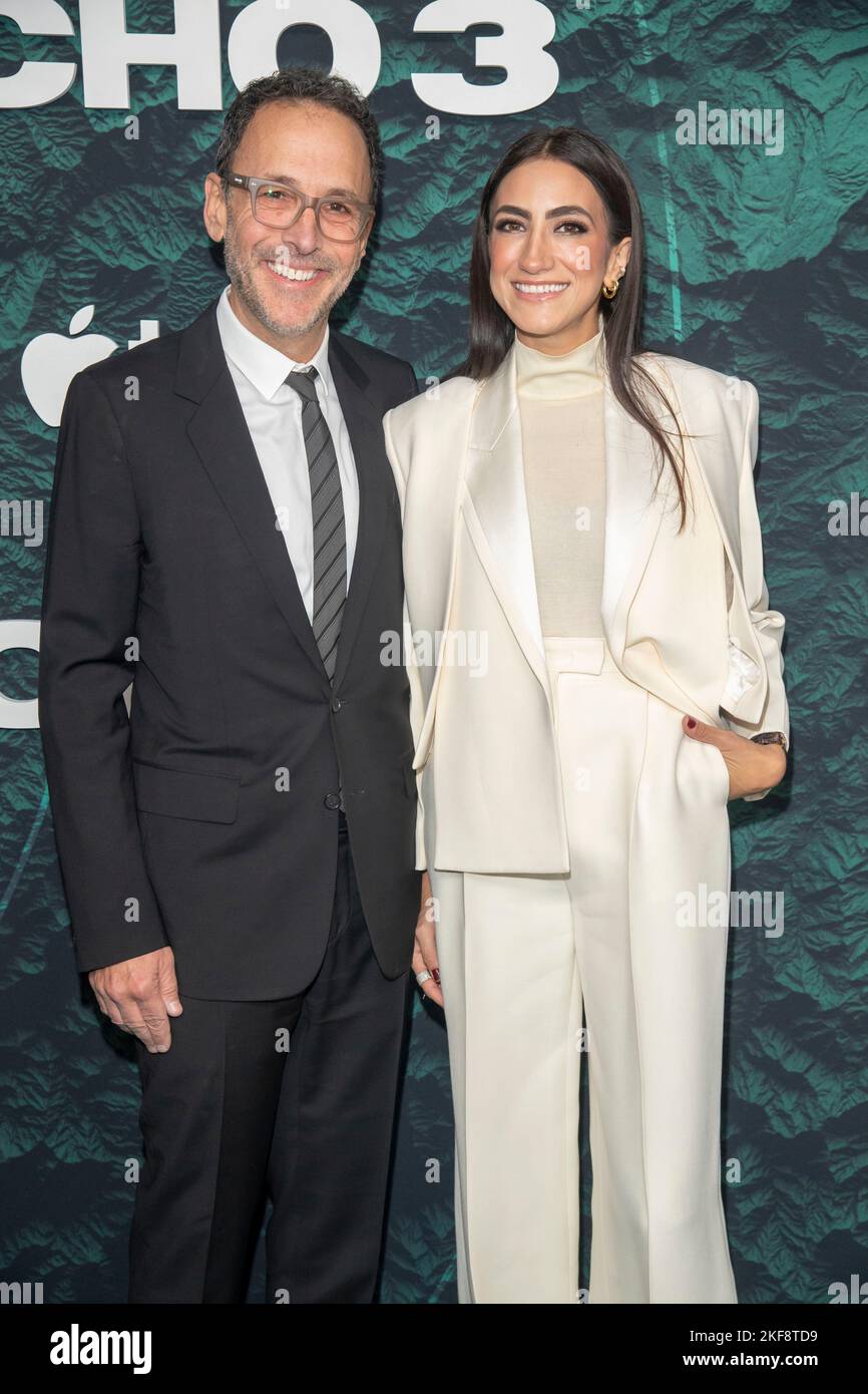NEW YORK, NEW YORK - NOVEMBER 16: Peter Traugott and Mandana Dayani ...
