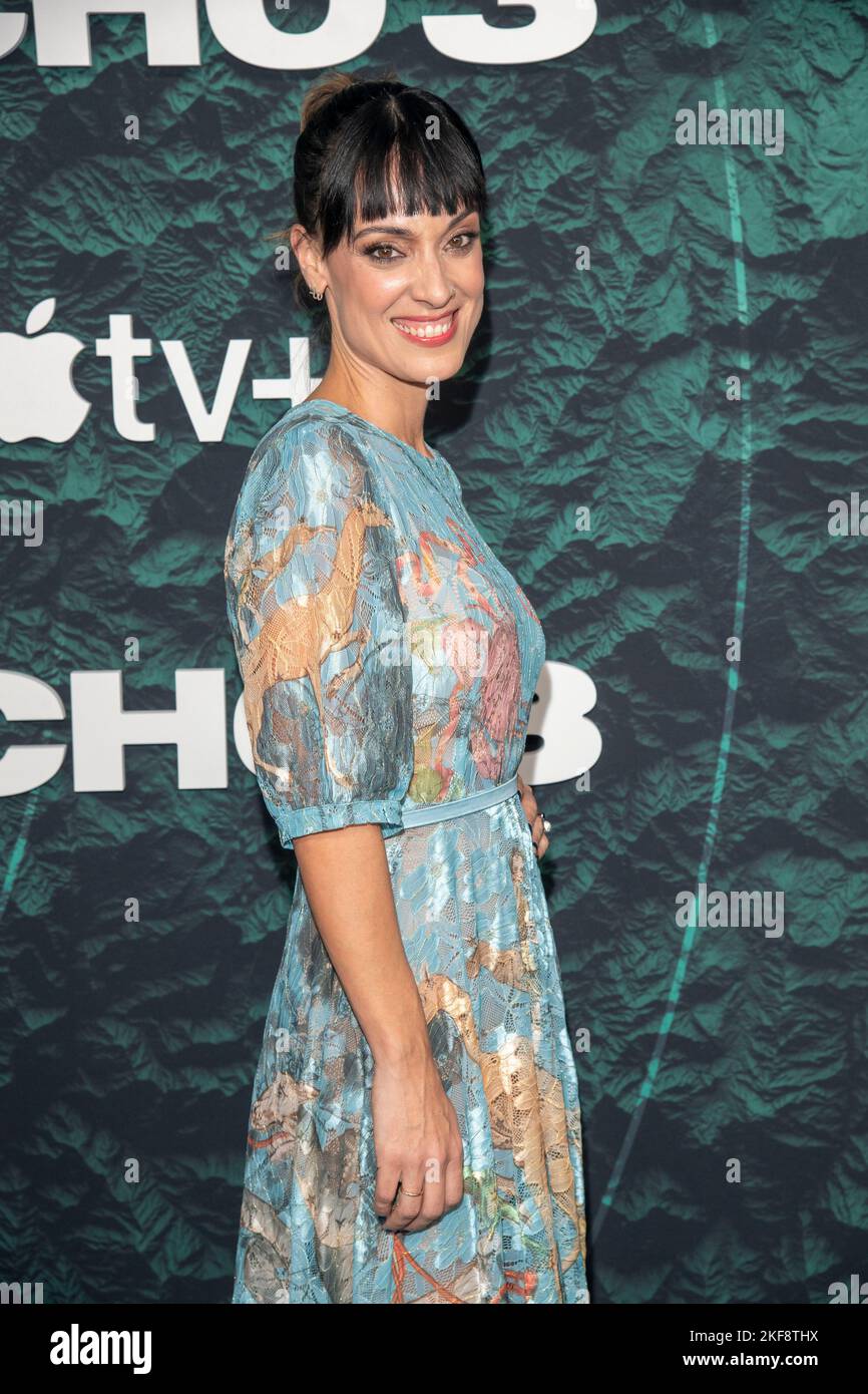 NEW YORK, NEW YORK - NOVEMBER 16: Martina Gusman attends Apple TV+'s ...